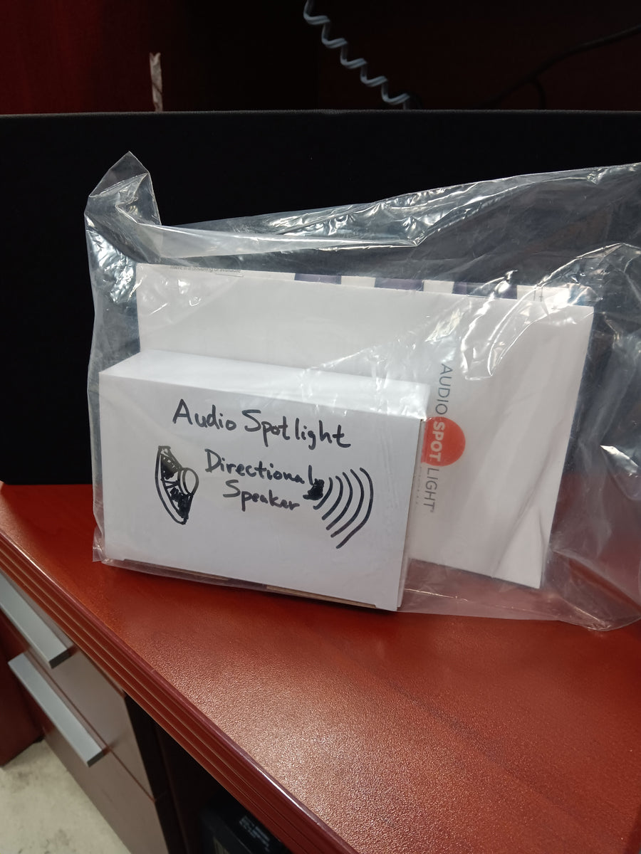 Holosonics AS-168iX Audio Spotlight Directional Speaker – UNLV Surplus ...