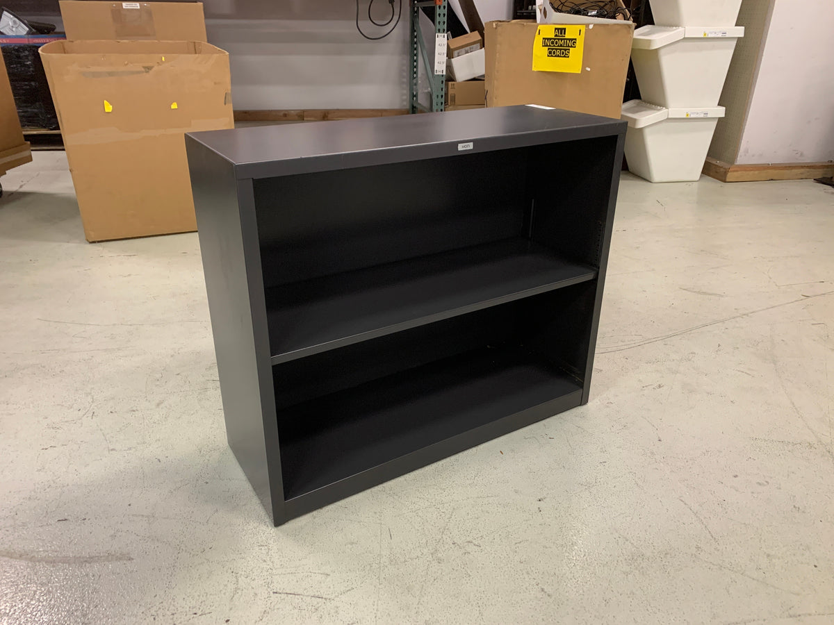 Small Metal Bookcase D13" x W35" x H29" – UNLV Surplus Center